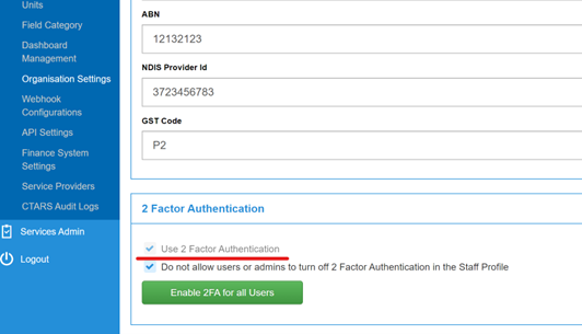 How to Setup and Login with 2FA (User) – CTARS Support
